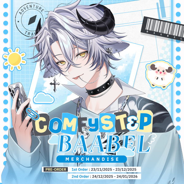 [Pre-Order] COMFYSTEP BAABEL MERCHANDISE EVENT GOODS – Realic Official Shop